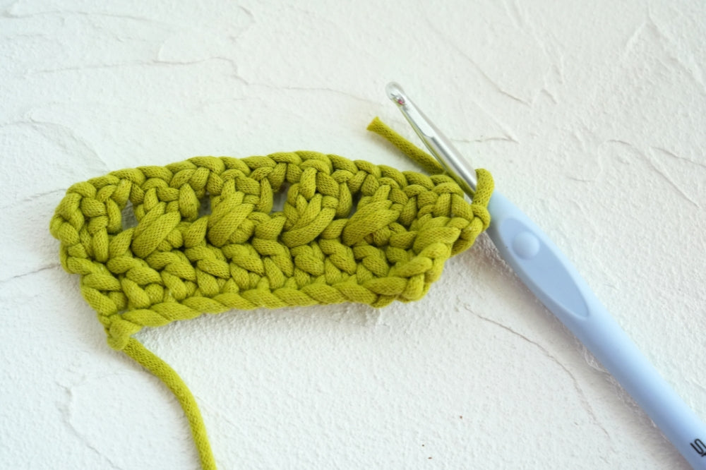 1-over-1 Double Crochet Cross Stitch