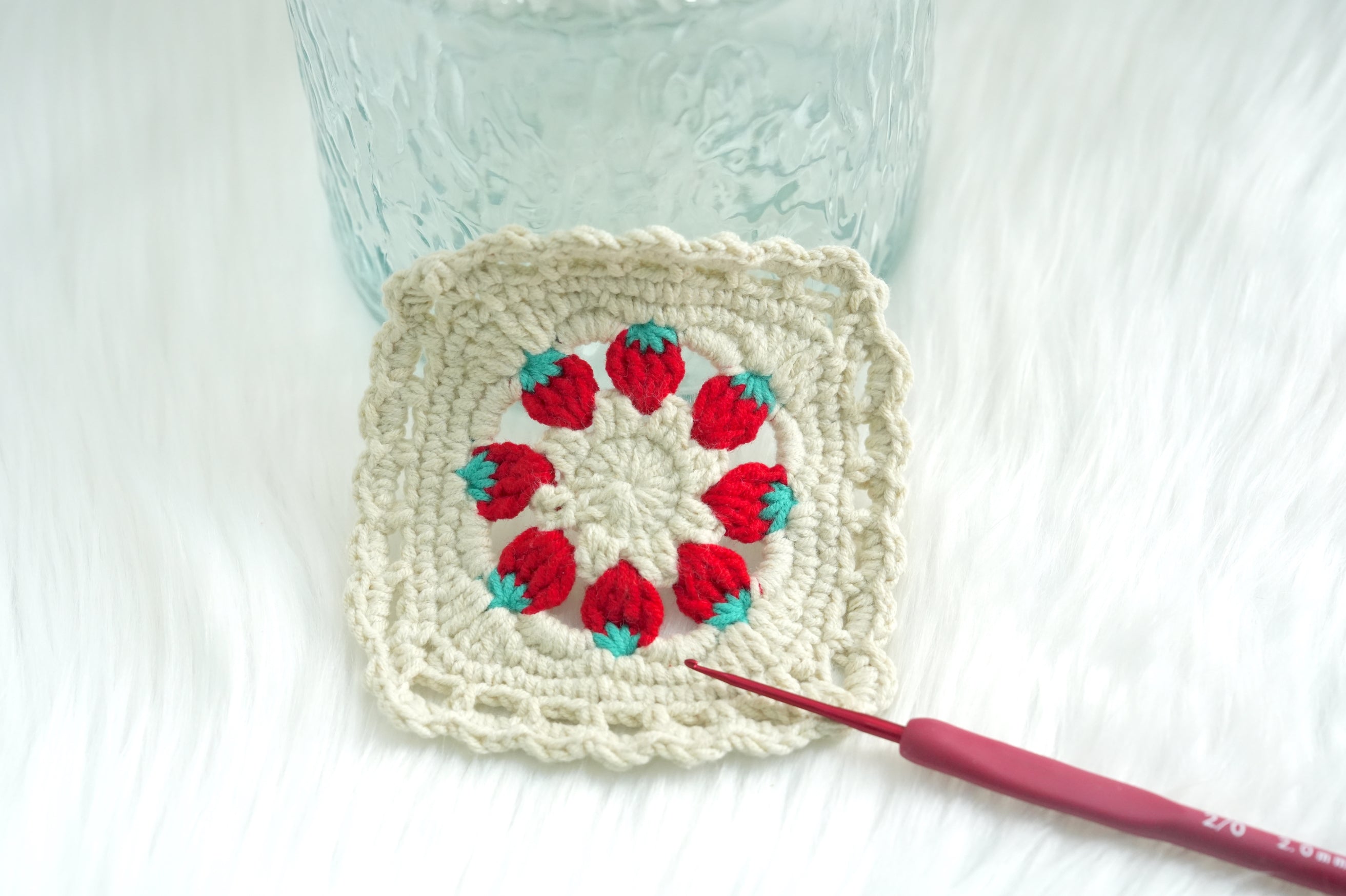 Crochet Strawberry Pattern