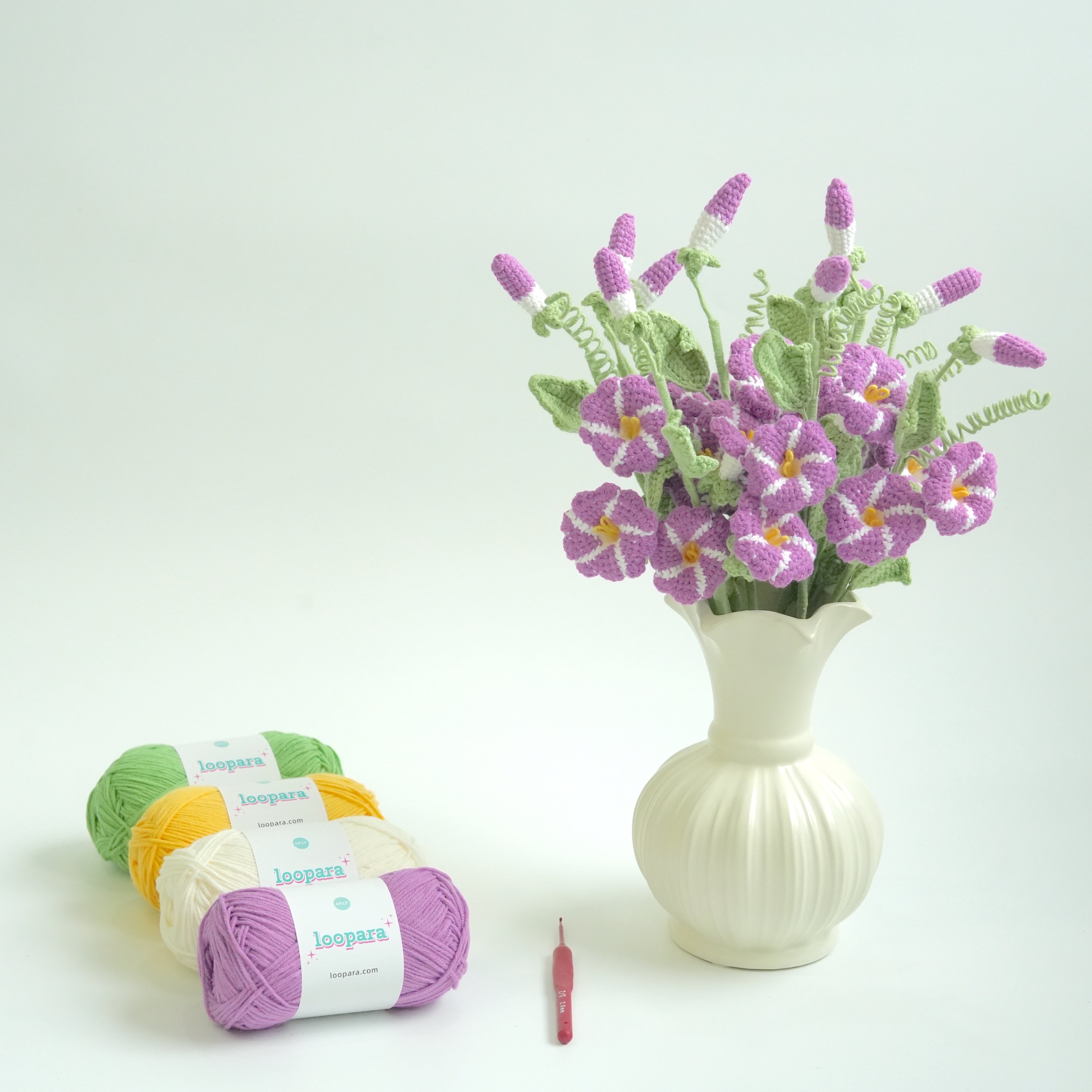 Crochet Morning Glory Bouquet Kits